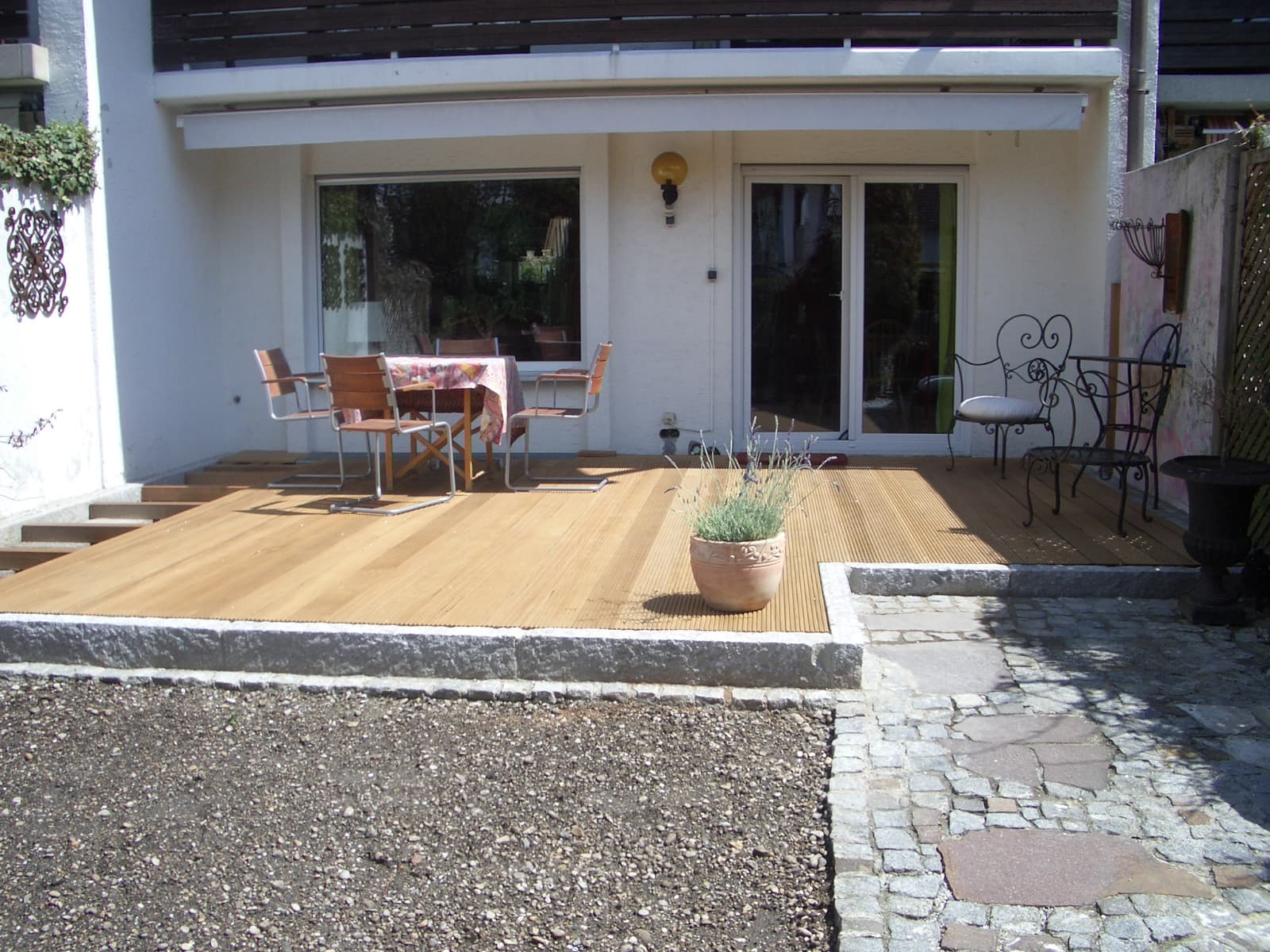 Terrasse, Pflaster, Rasen - HEWI Gartengestaltung